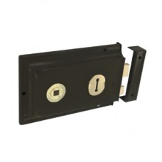 150mm Double Handed Rim Lock Black 1 Per Pack